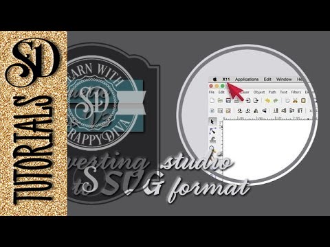 Convert your Silhouette Studio files to SVG format