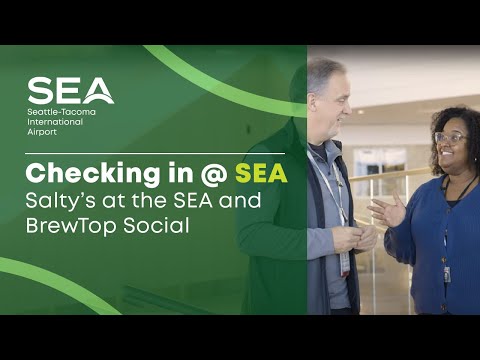 Checking In l Salty’s at the SEA and BrewTop Social