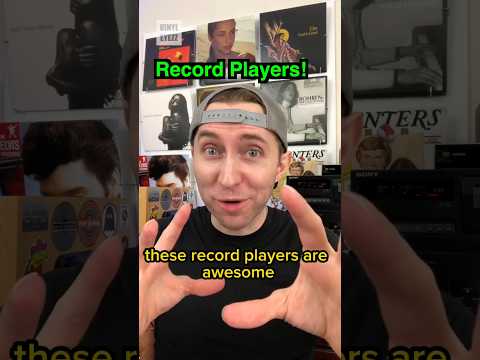 BEST Record Players! #shorts #recordplayers #blackfriday #vinyleyezz #recordplayer #vinyl