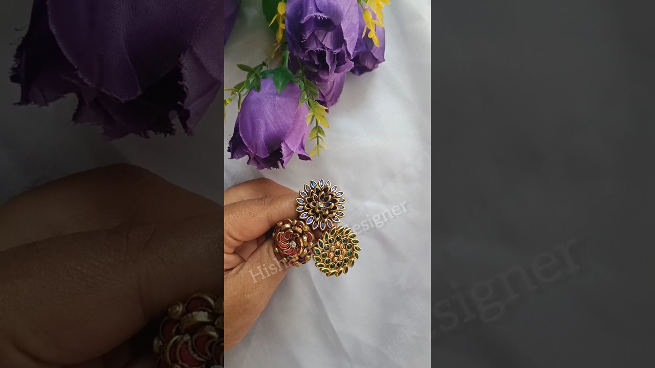 ❞𝑬𝒏𝒄𝒉𝒂𝒏𝒕𝒊𝒏𝒈 𝑮𝒆𝒎 𝑯𝒖𝒆𝒔: 𝑯𝒂𝒏𝒅𝒎𝒂𝒅𝒆 𝑲𝒖𝒏𝒅𝒂𝒏 𝑹𝒊𝒏𝒈 𝑹𝒆𝒗𝒆𝒍𝒓𝒚 💖✨❞  watsapp 7358707946 #threadbangles #aariwork