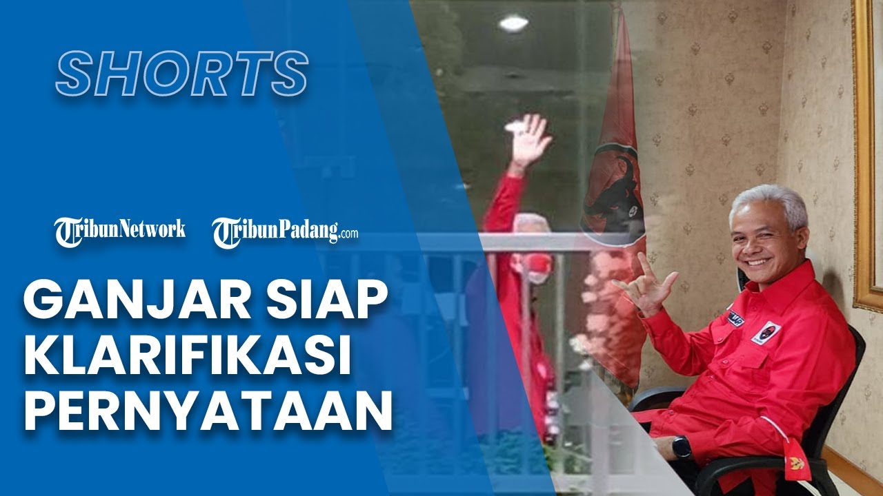 Tiba Di Menteng Ganjar Pranowo Siap Klarifikasi Pernyataan Soal