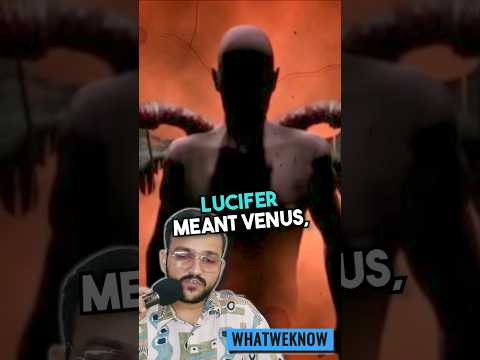 In Latin, Lucifer means bringer of light. It's a strange choice for the name of Satan #lucifer