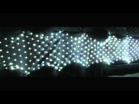 Christmas LED Digital Net Lights - White