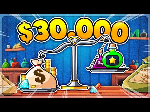 I Made $30,000 Profit By Brewing WEIRD Potions in Potion Craft