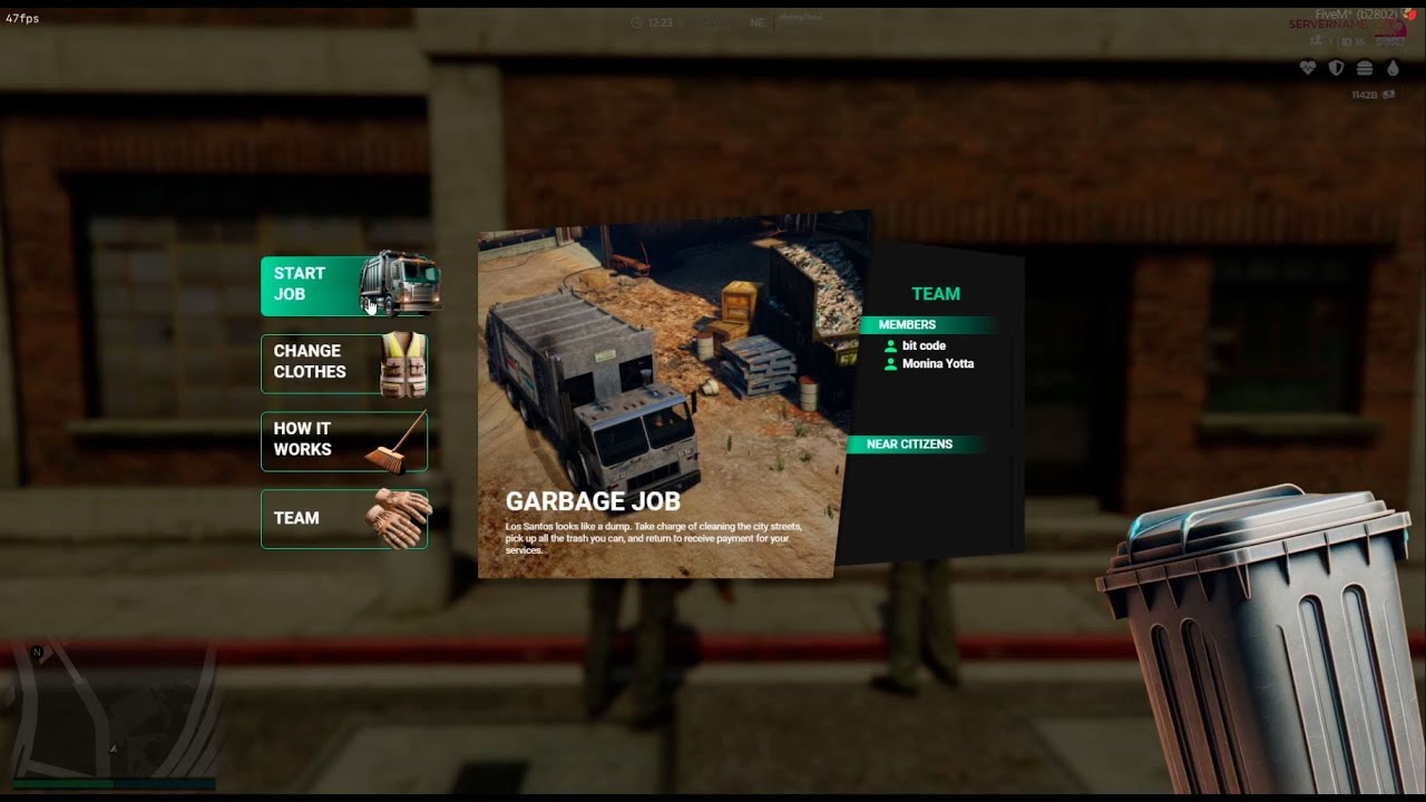 [PAID][ESX/QB/QBOX] BIT Garbage Job - FiveM Releases - Cfx.re Community