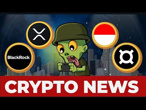 Crypto News: BlackRock's Bitcoin ETF, Ripple VS SEC, Fraxchain, Indonesia's Cryptos | CryptoZombies