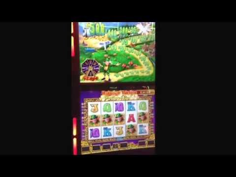 5 Leprechauns on Rainbow Riches £500 jackpot