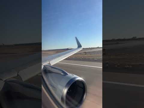 American A321 Takeoff from El Paso (ELP-DFW)
