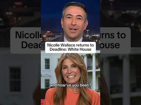 Nicolle Wallace is back!