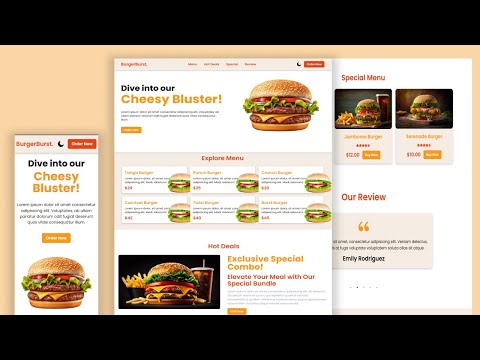 How to Make Responsive Navbar With Hamburger Menu in ReactJS using ...