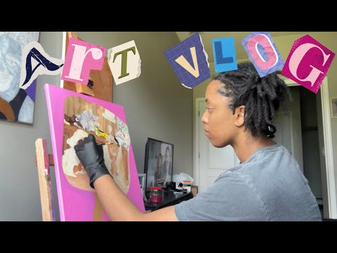 lots and lots of painting, mini michaels haul