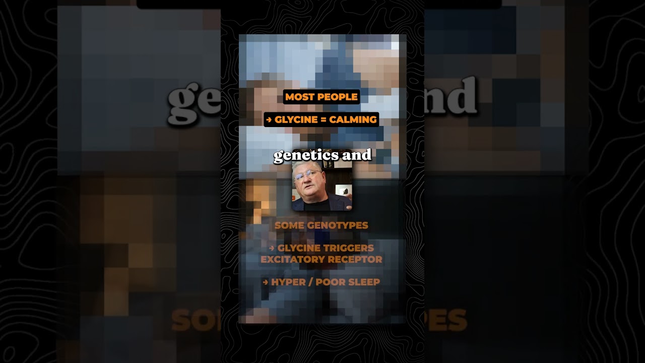 Why Glycine Doesn’t Calm Everyone Down