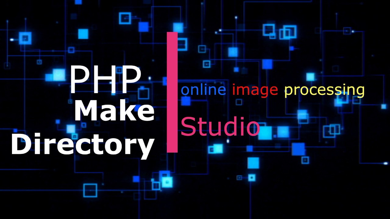How to make directory using php.