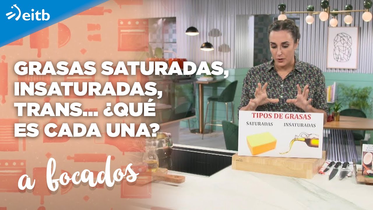 Grasas saturadas, insaturadas, trans... ¿Qué es cada una?