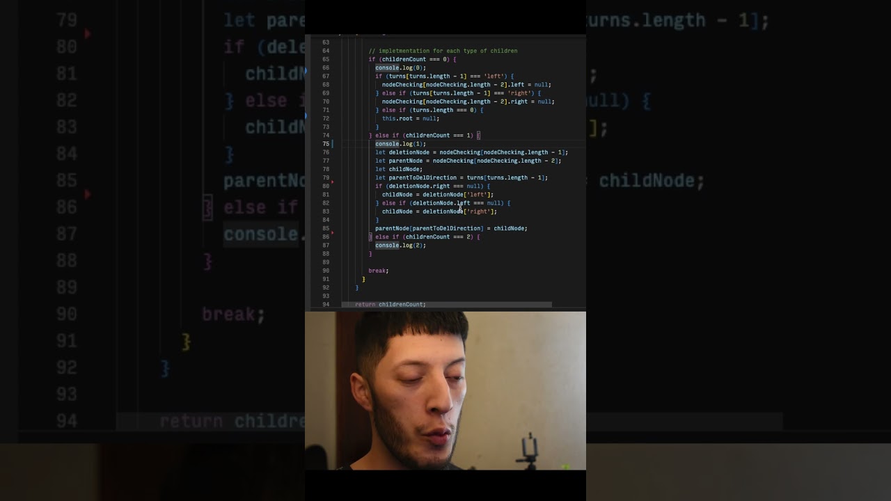 Delete Node with One Child