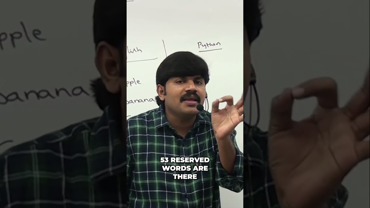 Python vs Java: Reserved Words Explained Simply! #shorts