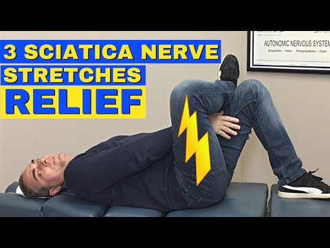 Relieve Sciatica Leg Pain - 3 Quick At-Home Sciatica Relief Exercises | Dr. Walter Salubro