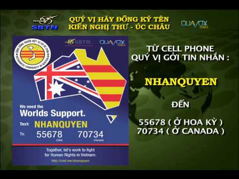 SBTN Text Campaign - We Need World's Support