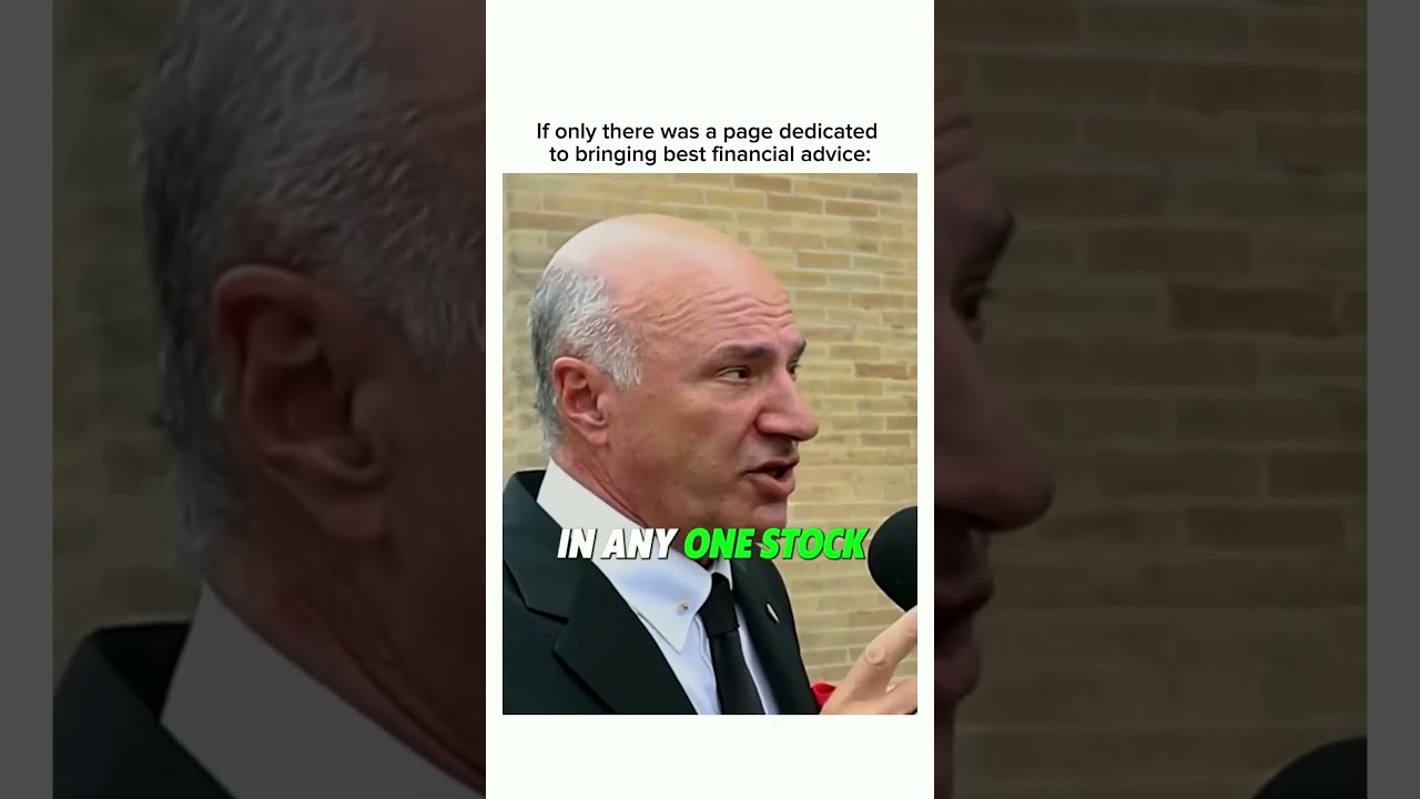 📈 Kevin O'Leary's Top Tips for Diversifying Your Stock Investments 💡