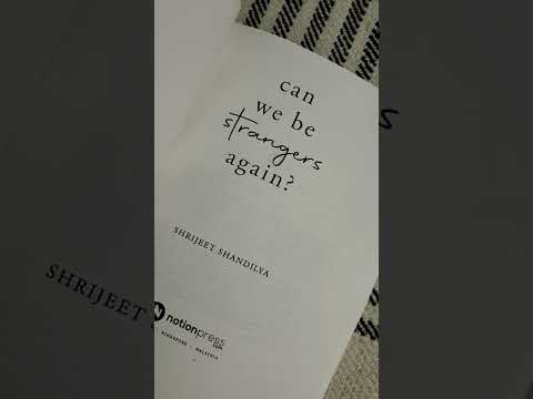 Can we be strangers again? #readerslife #bookstoread #readbook #life #readingisfun #booksarelife