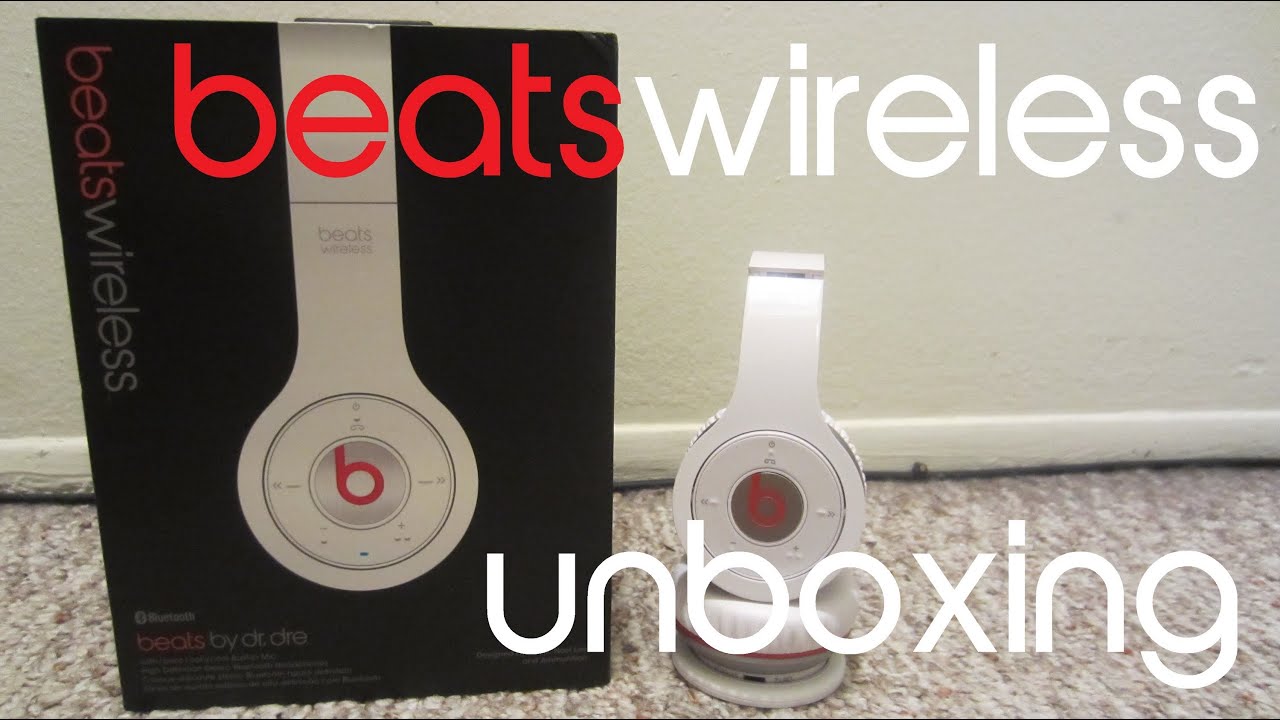 Beats by Dr. Dre Wireless White Unboxing