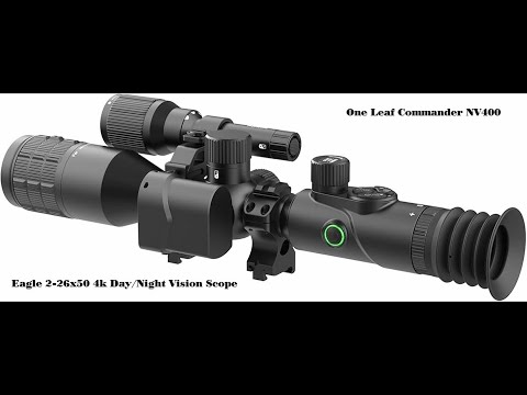 Commander NV400 4-52X 4K Digital Day/Night Vision Riflescope | OneLeaf.ai