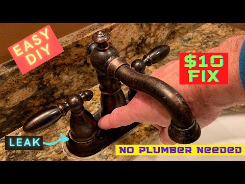 How to fix a leaking, dripping Delta faucet by replacing the o-rings, springs, seats, or cartridge.