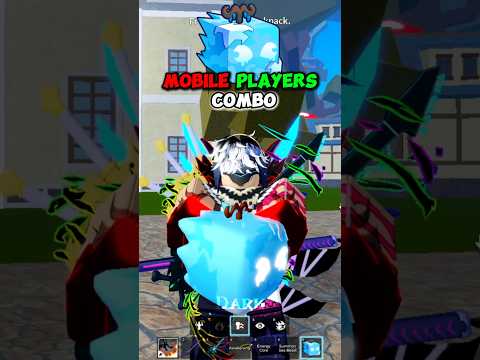 BEST Ice Combo for Mobile Players #bloxfruits #roblox #fyp #shorts #viralvideos