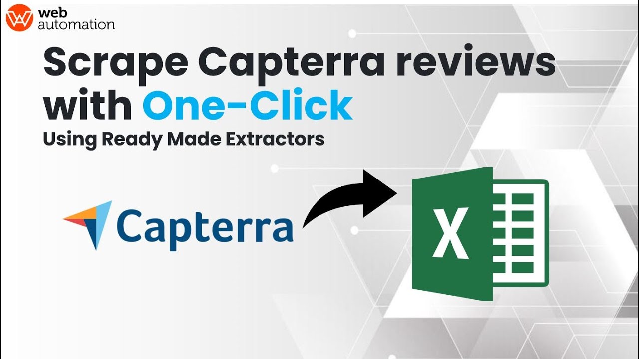 Scrape Capterra for software reviews with only a few clicks (no code 2024)