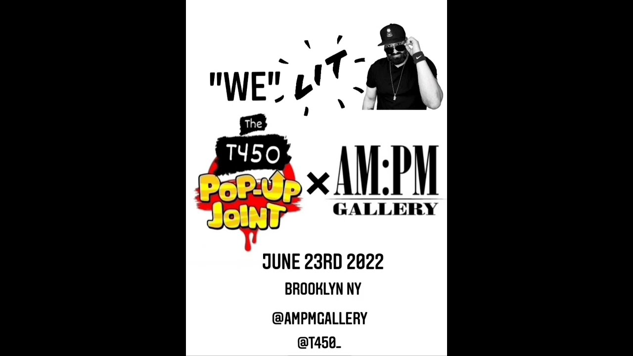 VPR Radio x TMoney x AMPM Gallery Live from NYC Pop Up Joint