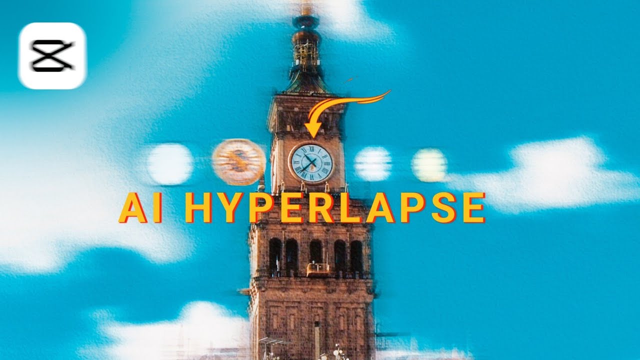 Hyperlapse ai tutorial CAPCUT - Hyperlapse editing tutorial