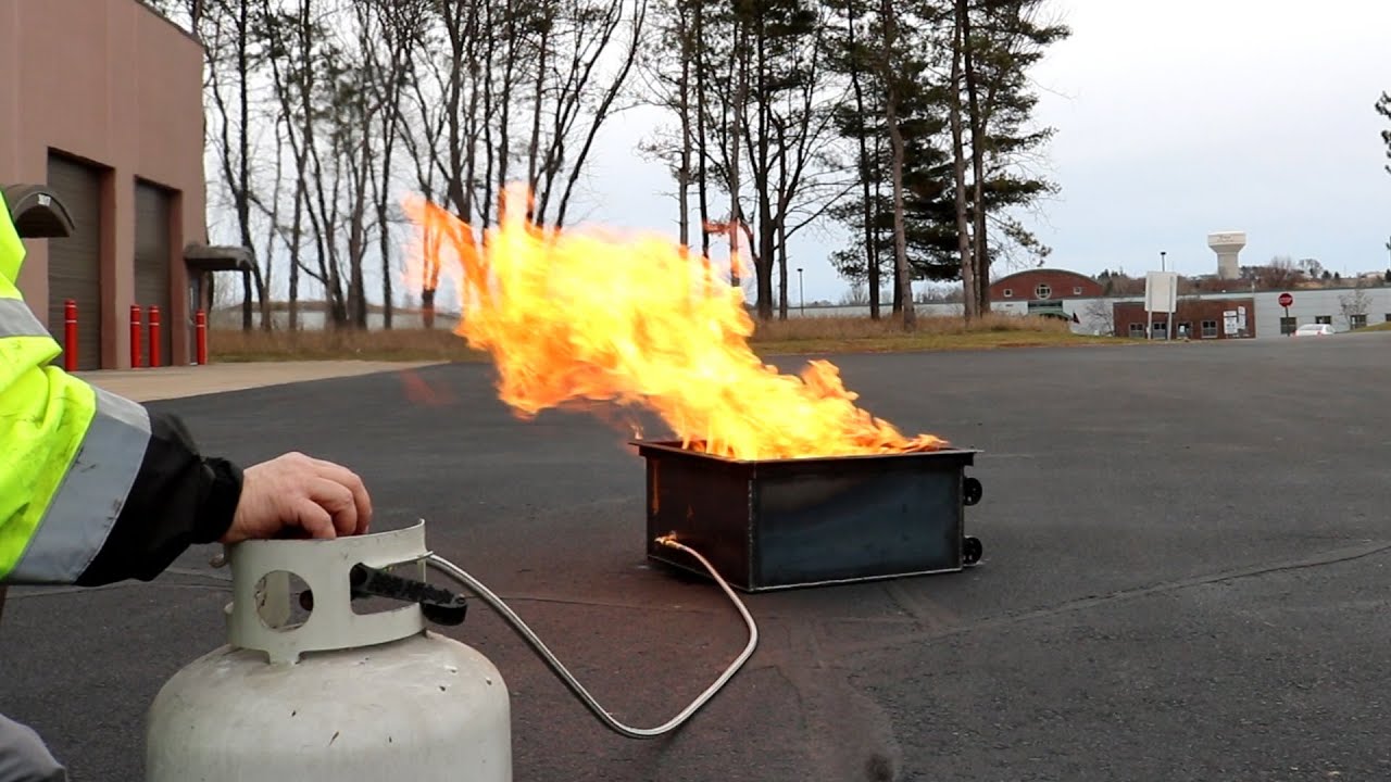 Propane Fire Training Prop Pan