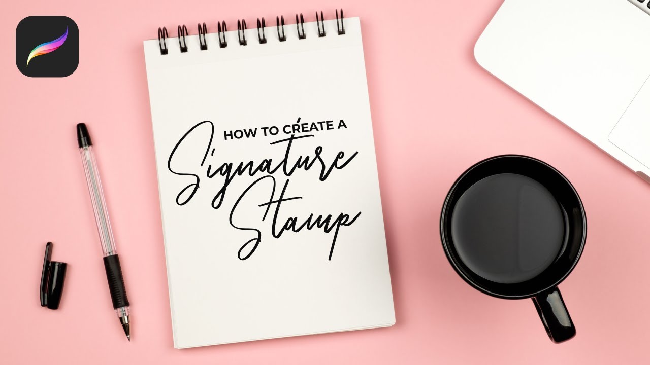 Create A Signature Stamp with Procreate