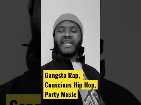Gangsta Rap, Conscious Hip Hop and Party Music #newyork #hiphop #artist #producers