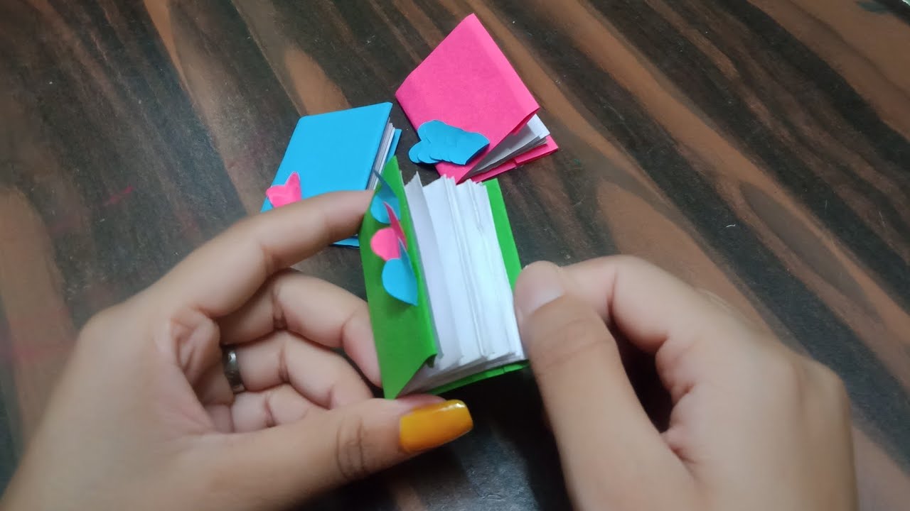 How to make mini notebook || mini notebook || #notebook || paper craft || #Short