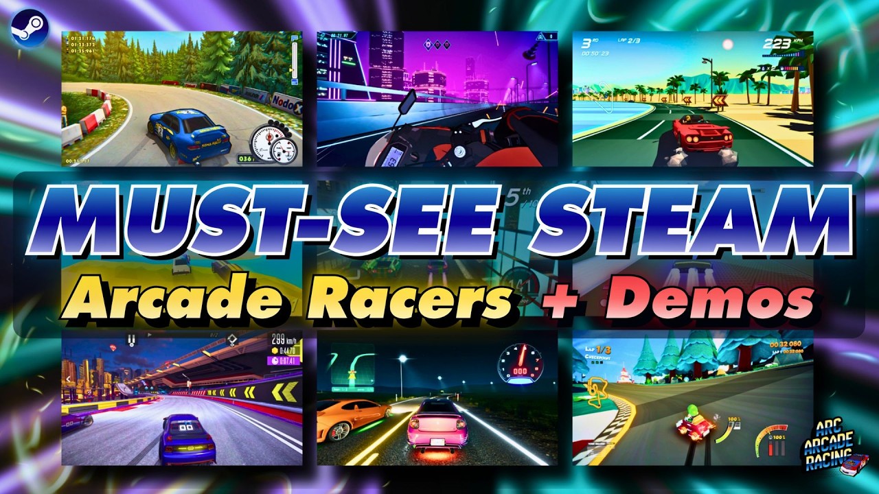 MUST-SEE Steam Arcade Racing Recommendations! Hidden Gems, Next Fest 2026 Demos + MORE!