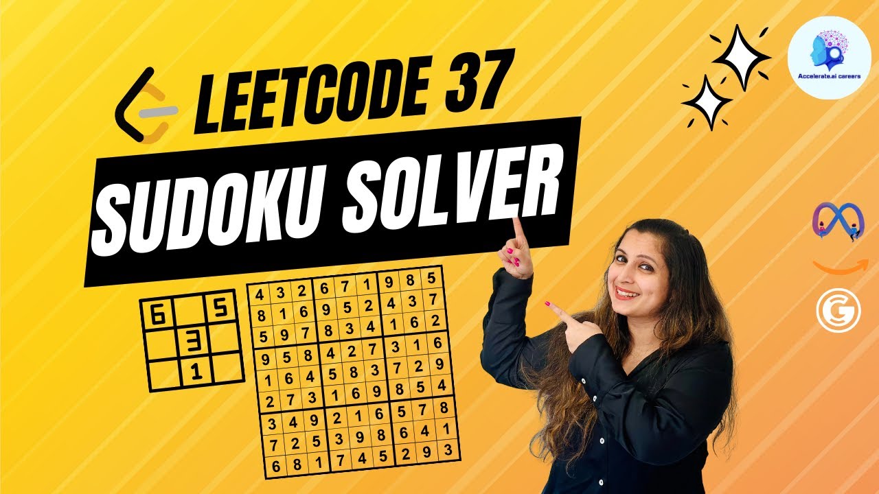 Leetcode 37  Sudoku Solver | Algorithm & Solution | Meta | Amazon | Google 🔥 #leetcode #sudokusolver