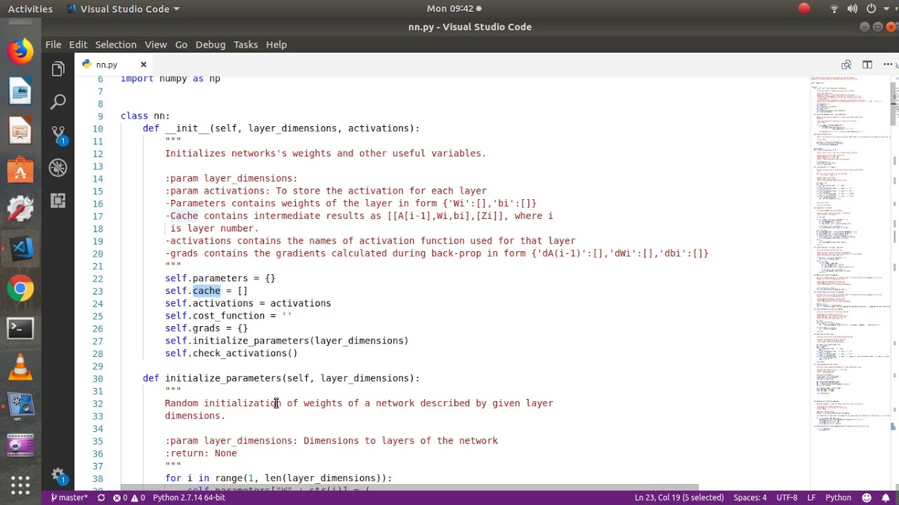 Adding gradient descent | Building deep learning library! part 3