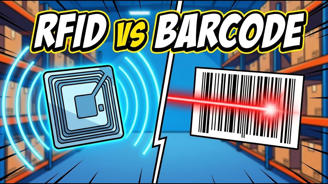 RFID vs Barcode: The Real Cost of Inventory Visibility