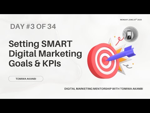 DAY 3 - Setting SMART Digital Marketing Goals & KPIs - Digital Marketing Free Mentorship