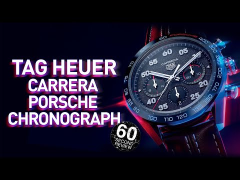 TAG Heuer Carrera Porsche Chronograph | 60-Second Watch Review!