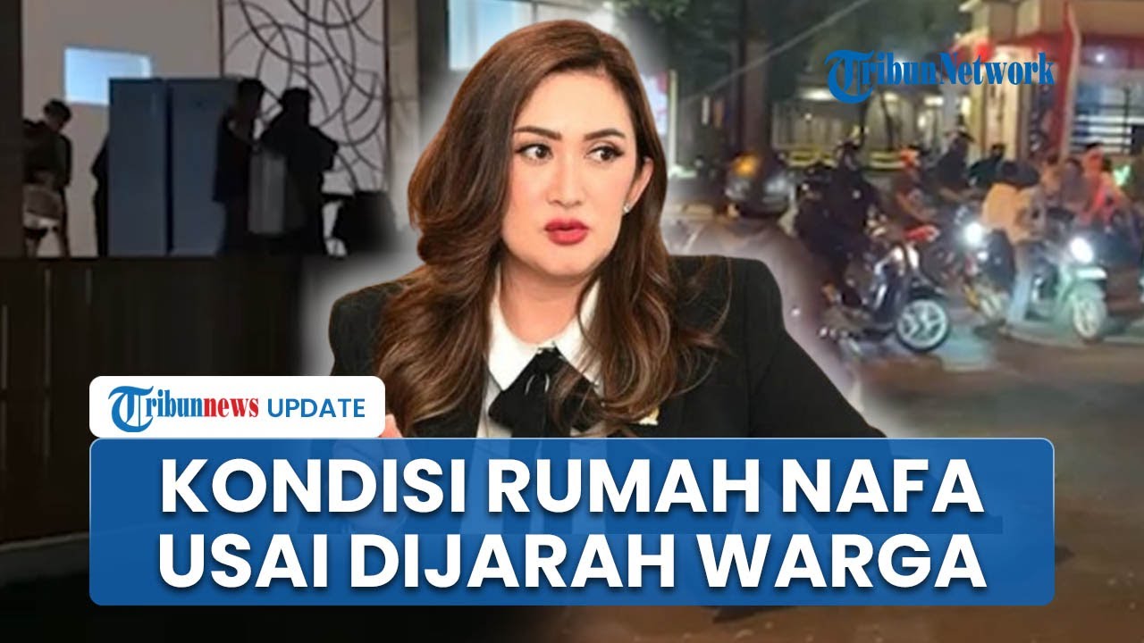 Kediaman Anggota DPR Nafa Urbach Dijarah Massa, Rumah Porak-poranda Kini Dijaga Aparat - Tribun ...