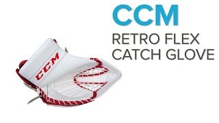 CCM Retro Flex PRO Goalie Catch Glove - Senior | Pure Hockey Equipment