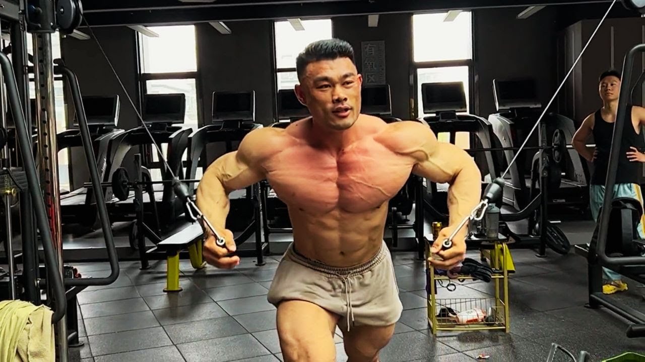 Chinese Bodybuilder Workout #46