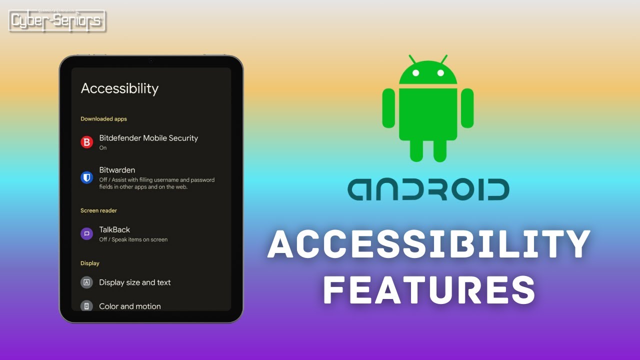 Android Accessibility Features