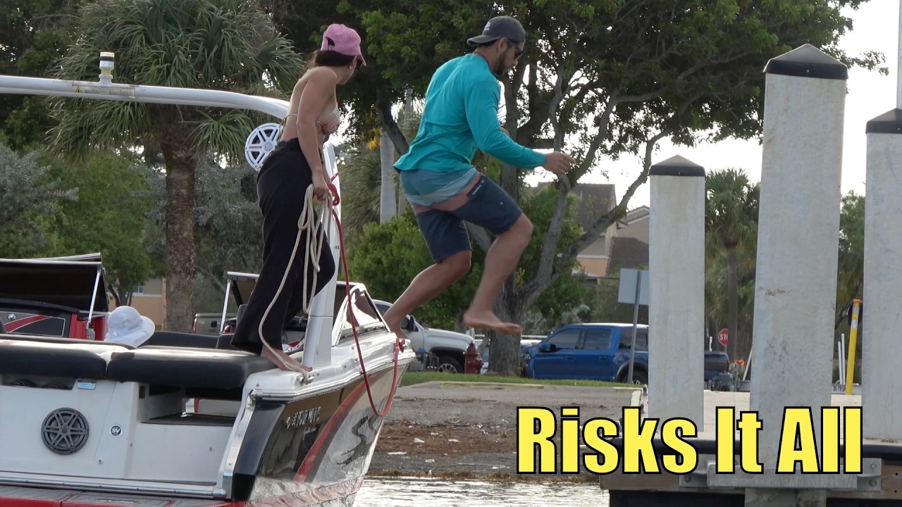 They Go For It Anyways!! | Miami Boat Ramps
