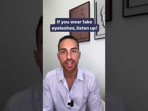 Why You SHOULD NOT Wear Fake Eyelashes & Toxins In The Glue! #toxins #eyelashesextensions #eyelashes