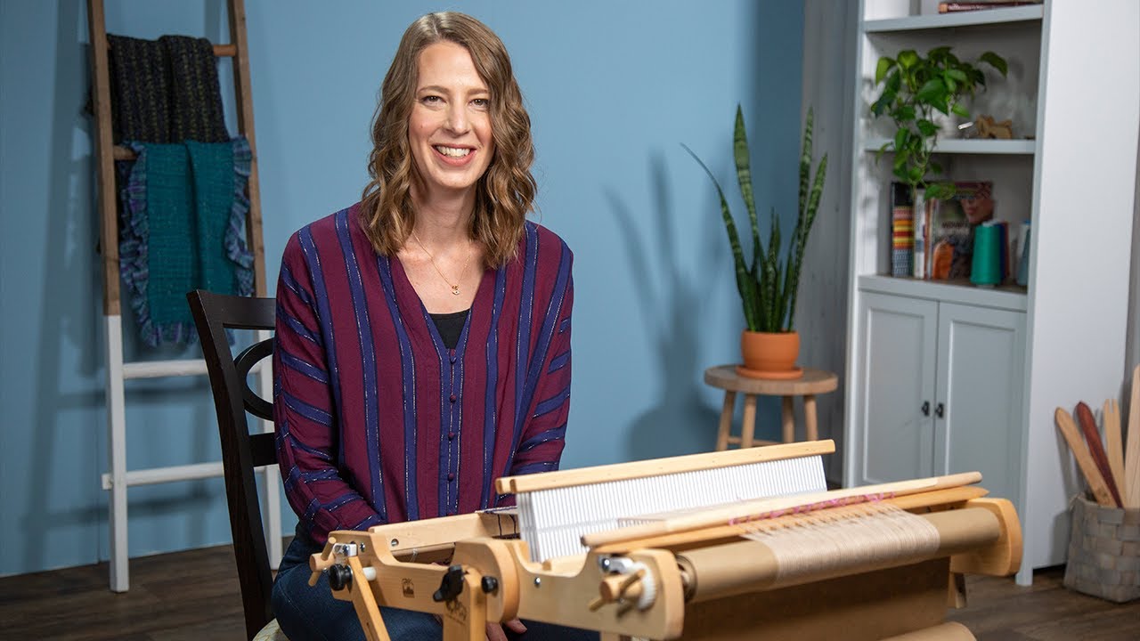 Sara Goldenberg White Teaches Twill on the Rigid-Heddle Loom | Official Trailer |