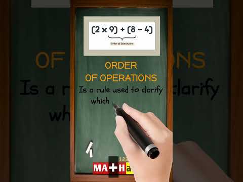What is Order of Operations? | Easy Definition in 30 Seconds | MATHalino123