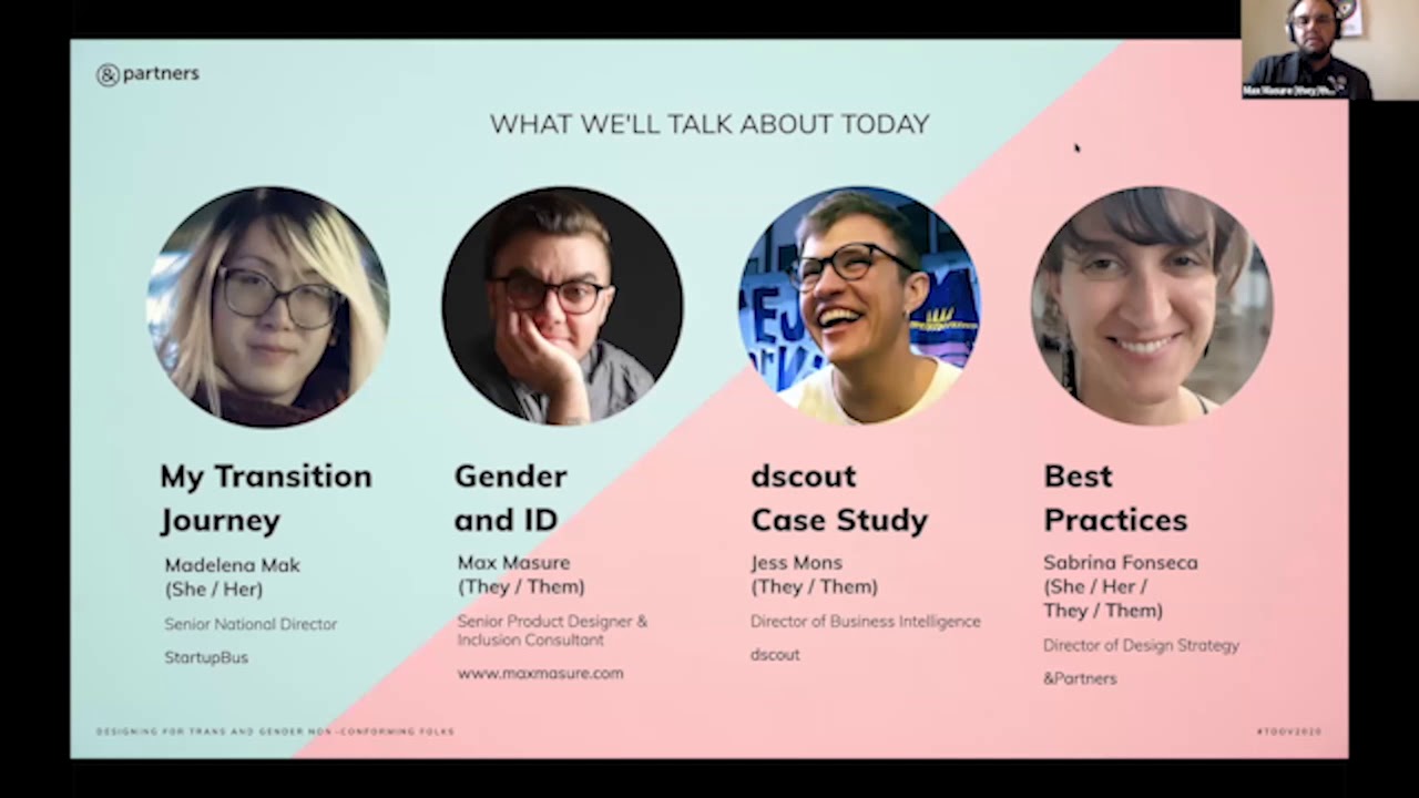 Designing for Trans and Gender Non Conforming Users